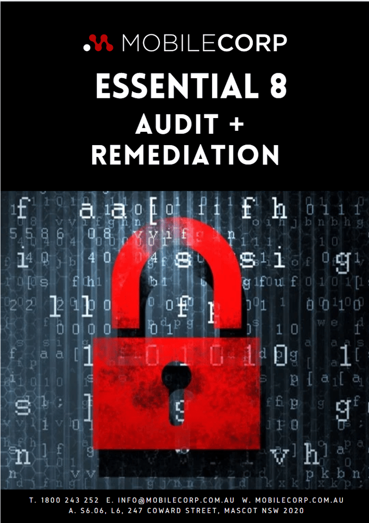 Essential 8 Cyber Security By MobileCorp