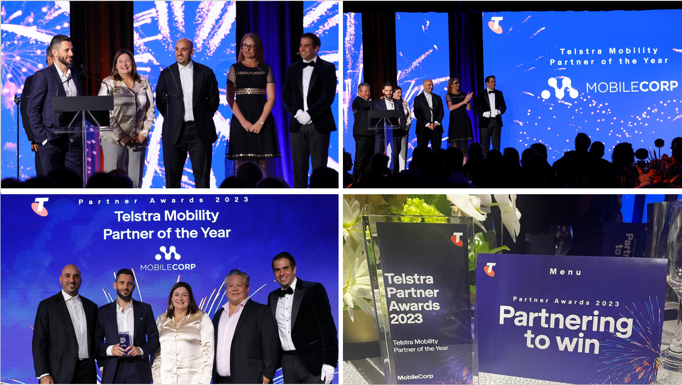 MobileCorp wins Telstra Mobility Partner of the Year 2023 for 5G leadership