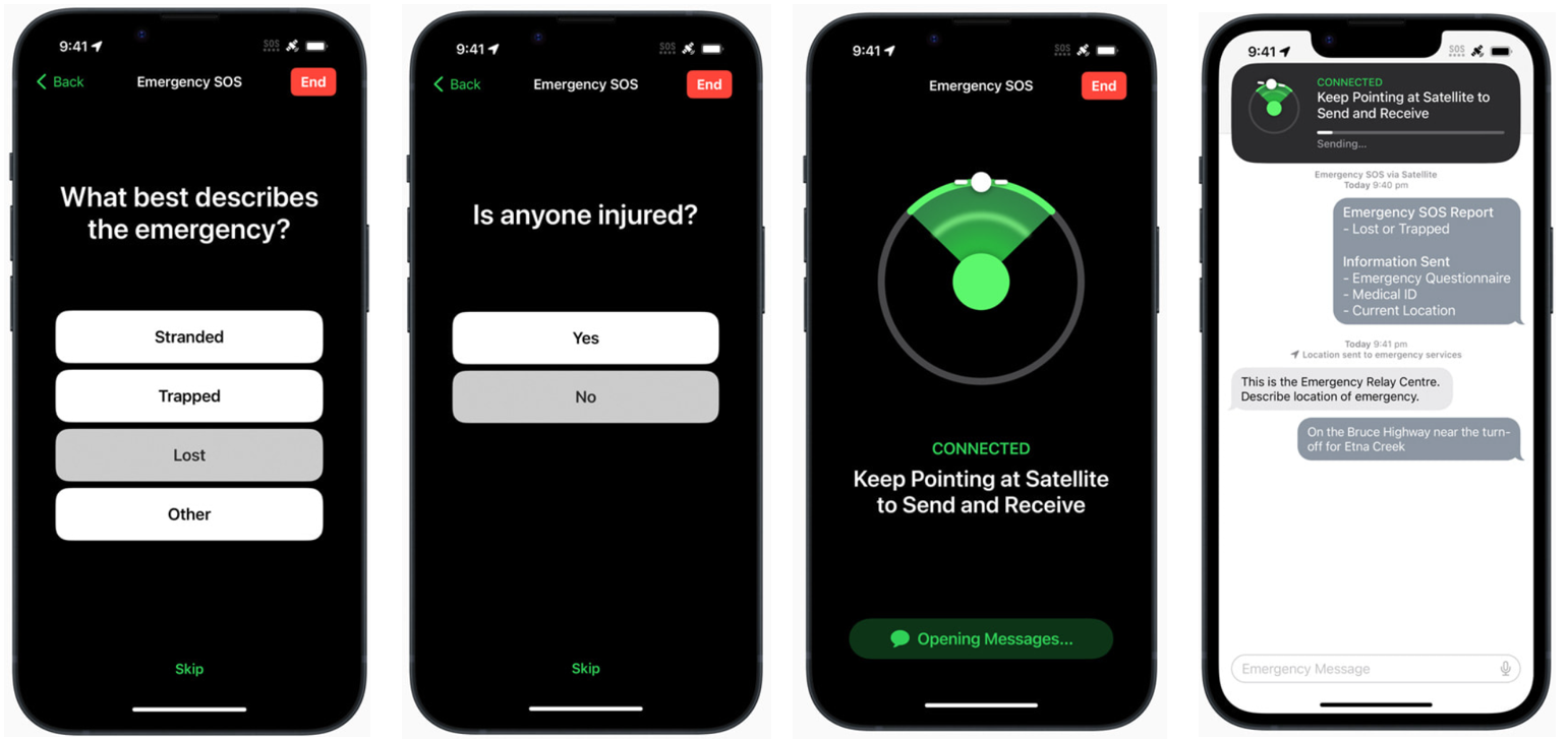 Emergency SOS via Satellite is now available in Australia